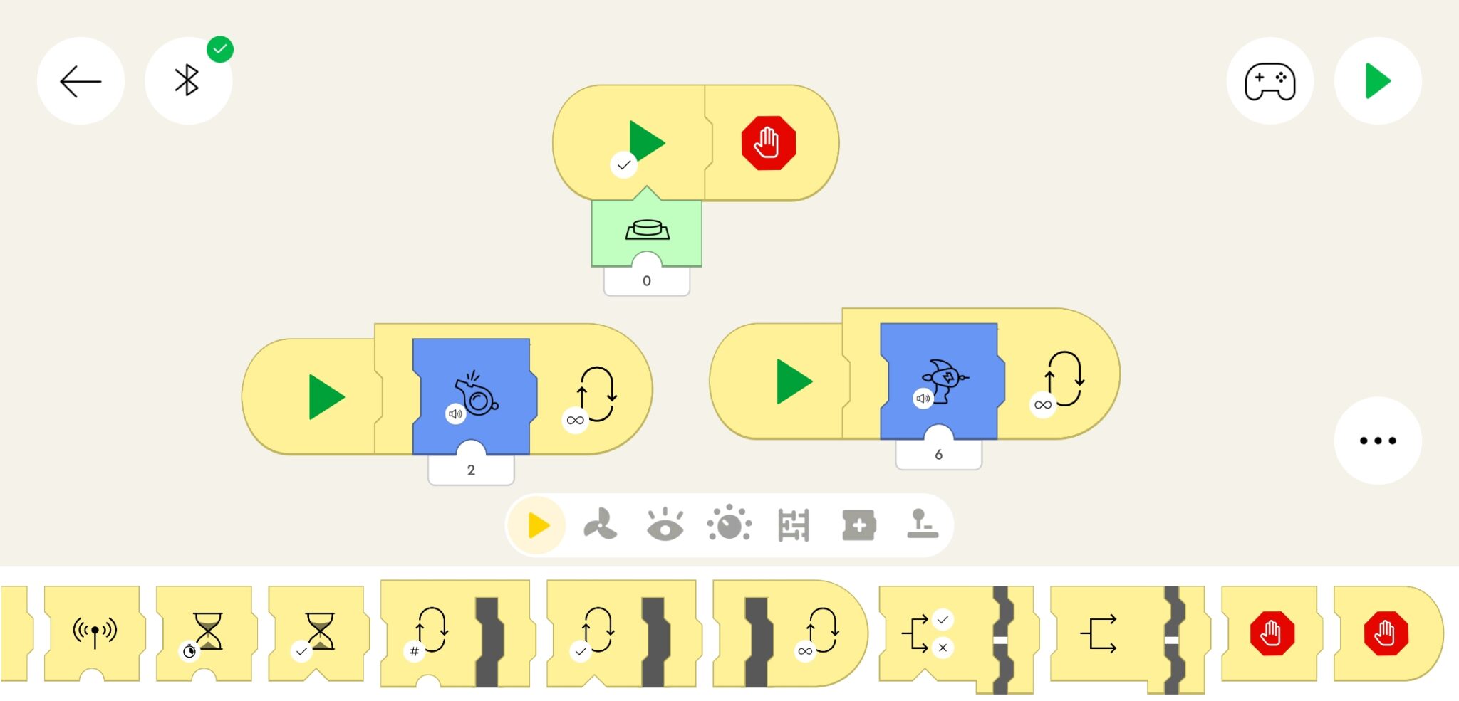 Stop instructions - RC Brick